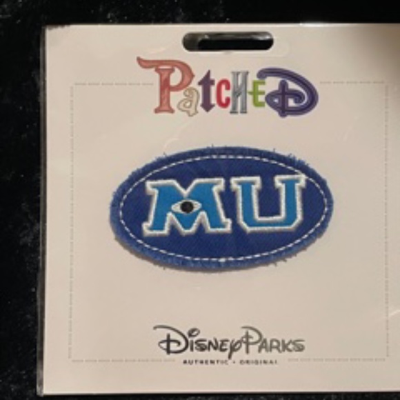 Disney | Accessories | Nwt Disney Patched Monsters University Patch ...